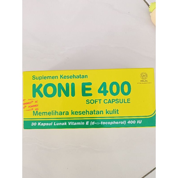 Jual KONI E 400 30 kapket (original ) | Shopee Indonesia