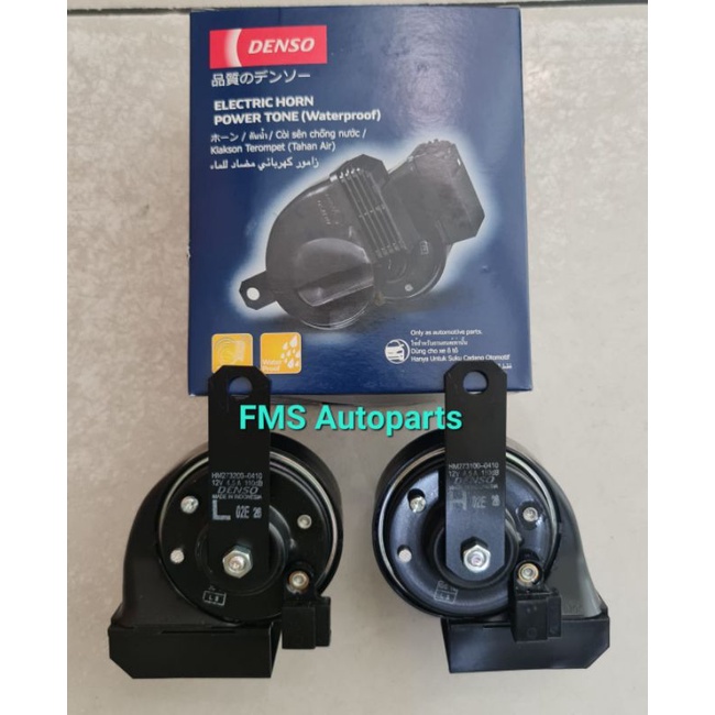 Jual Klakson / Horn 12V DENSO Waterproof socket 1 Toyota ORIGINAL ...
