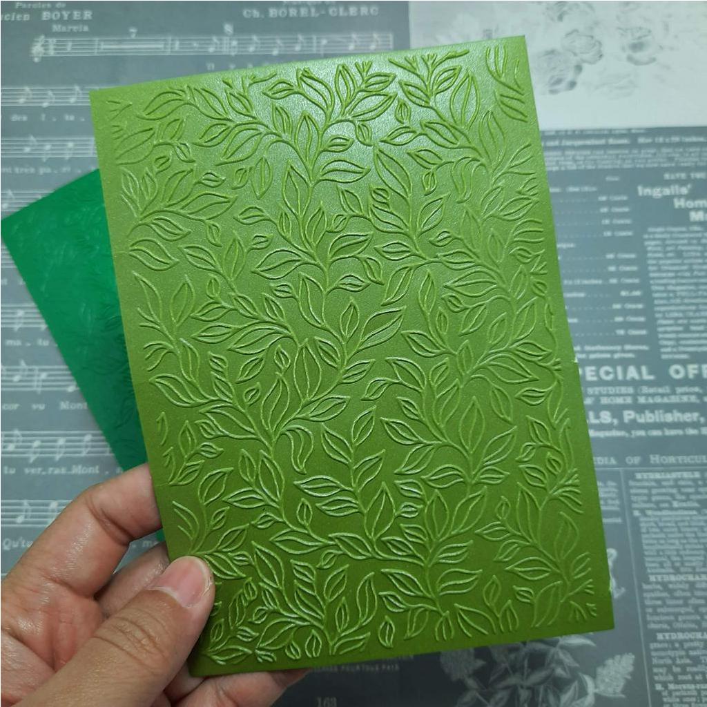 Jual Emboss Paper - VINES (Embossing Paper Folder) | Shopee Indonesia