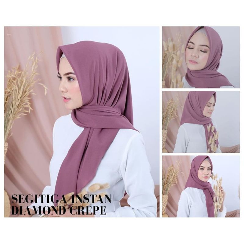 Jual Jilbab Segitiga Instan | Shopee Indonesia