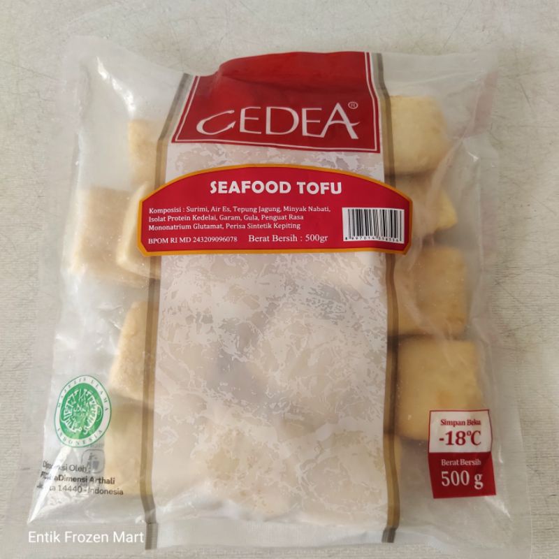 Jual Seafood Tofu Cedea 500gr | Shopee Indonesia