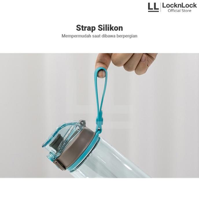 Jual LocknLock Exclusive One Touch Sport Water Bottle 630ml - HLC646 | Shopee Indonesia