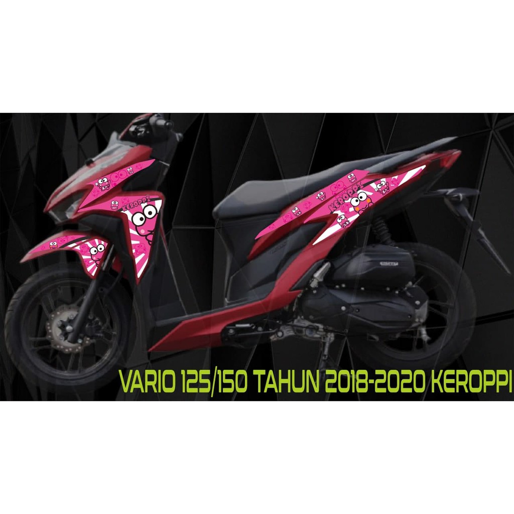 Jual Stiker motor vario 125-150 2018-2080 keropi | Shopee Indonesia