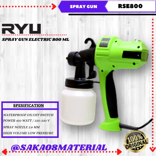 Jual Promo Mesin Spray Gun Electric 800 ML Tipe RSE800 RYU Original ...
