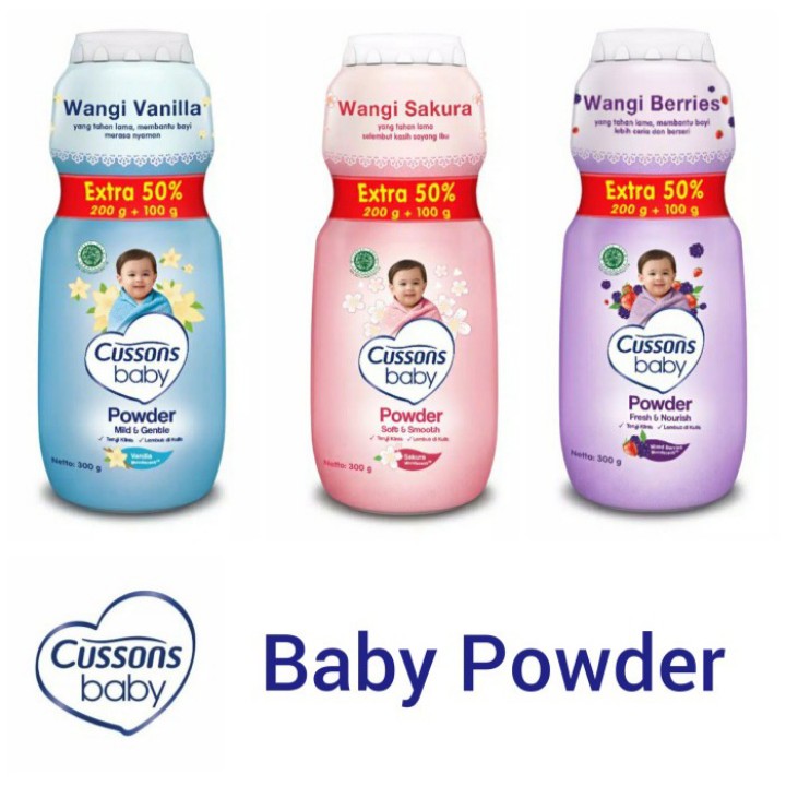 Jual Bedak cusson baby powder 50gr cussons baby 50 gram bayi | Shopee ...