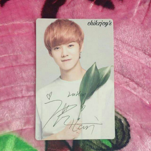 Jual EXO Luhan Nature Republic photocard | Shopee Indonesia