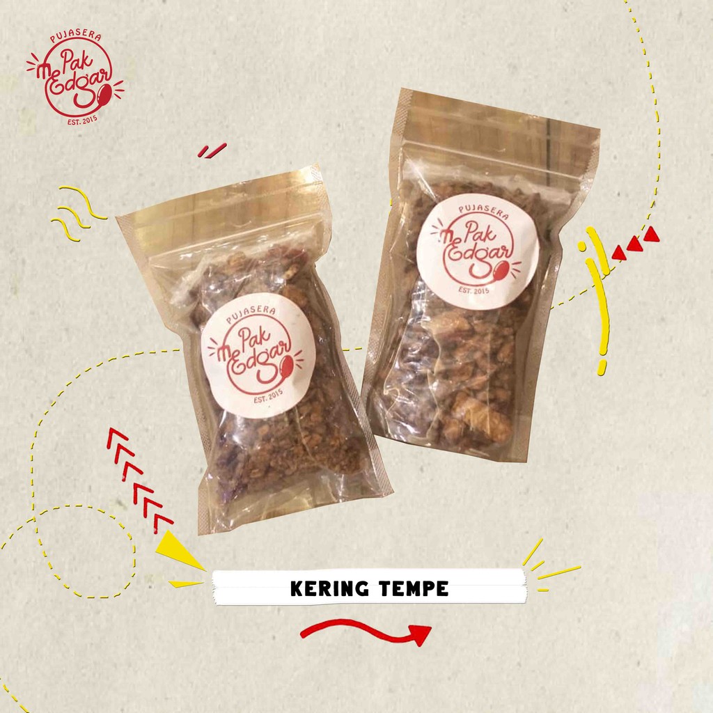 Jual Kering Tempe - Kemasan pack 200 gram | Shopee Indonesia