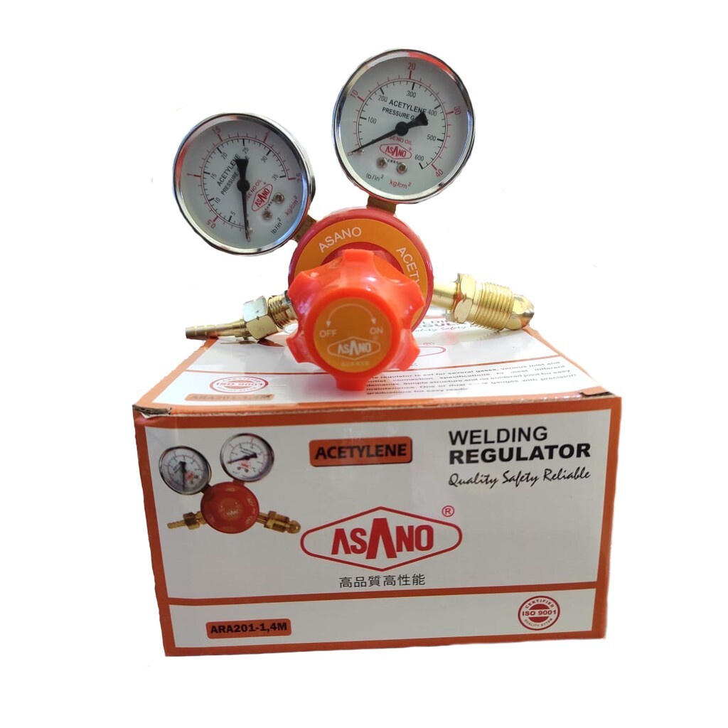 Jual NEW PROMO !!!! REGULATOR LAS ACETYLENE ASANO / REGULATOR ACETYLENE ...