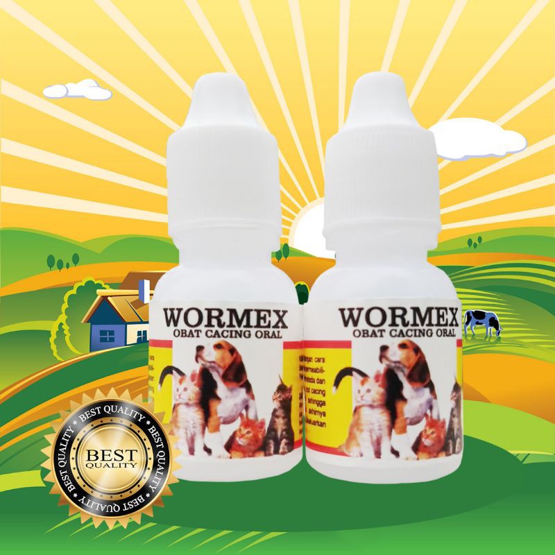 Jual WORMEX - Obat Cacing Oral Obat Jamur Obat Ringworm Obat Cacing ...