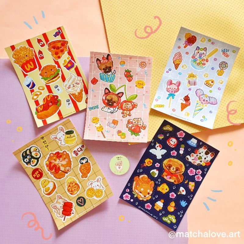 Jual Foodie Vol 2 Sticker Bundle | Shopee Indonesia