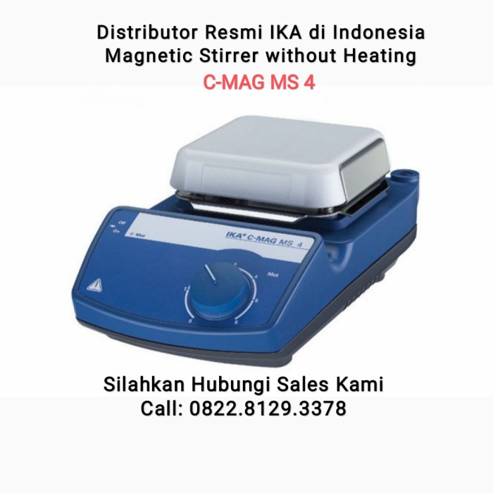 Jual IKA C-MAG MS 4 / MS4 / MS-4 Magnetic stirrer without heating ...
