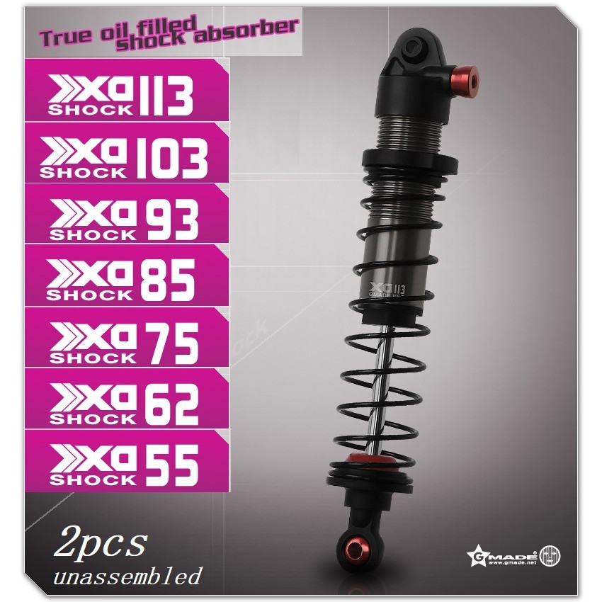 Jual Gmade XD Aeration Shock Rc tamiya xv01 tt01 xinlehong hsp wl gp ...