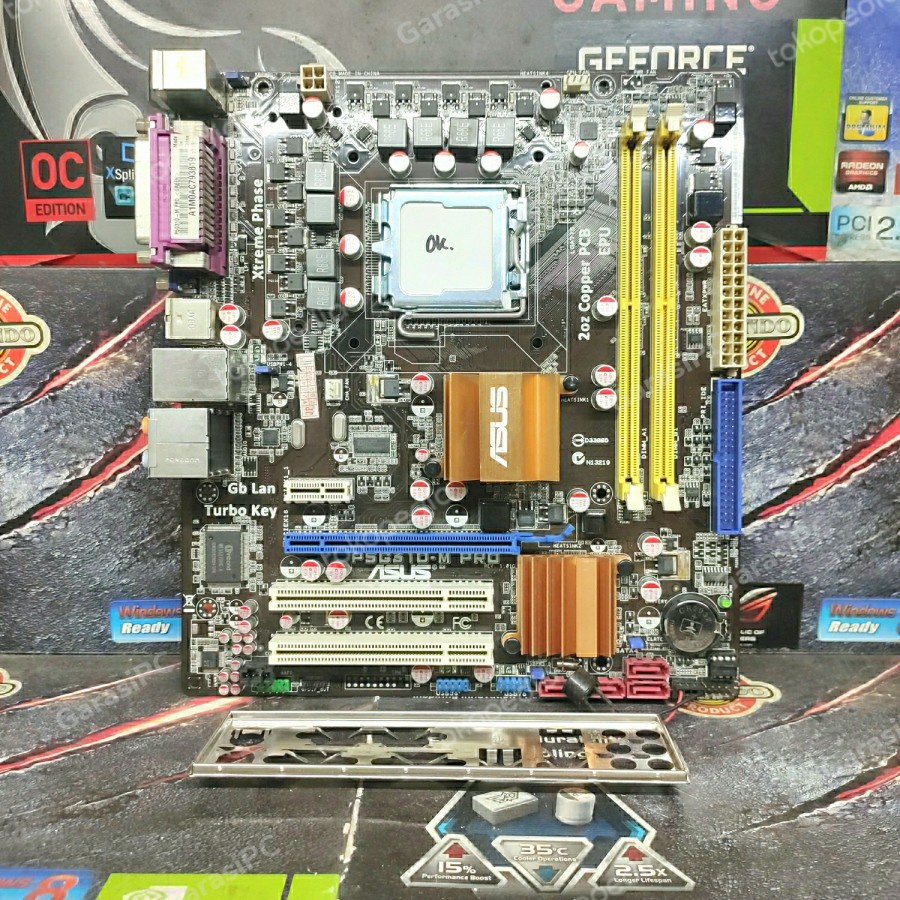 Jual Motherboard Asus G31/G35/P35 P5G31D-M Pro Socket LGA 775 DDr2 ...