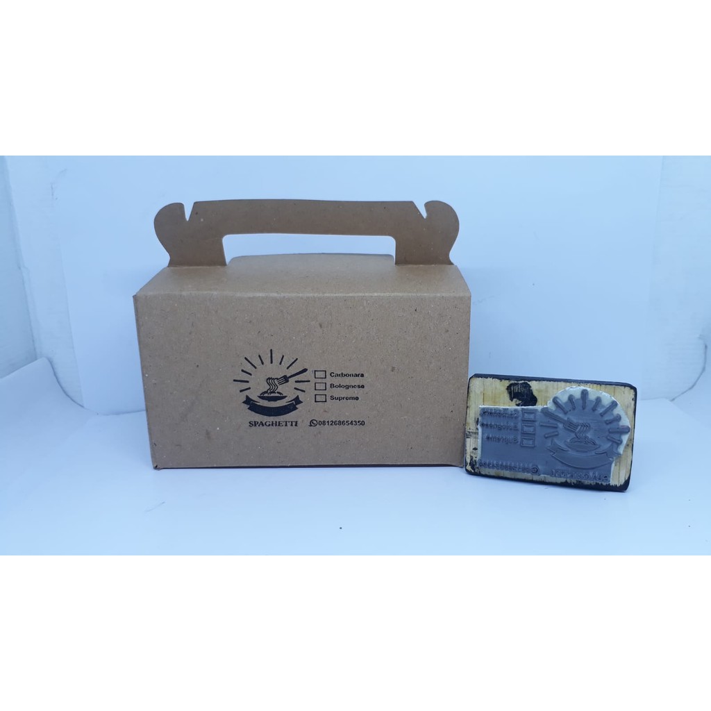 Jual Jual Stempel Paper Bag Stempel Paper Bowl Stempel Kemasan Makanan ...