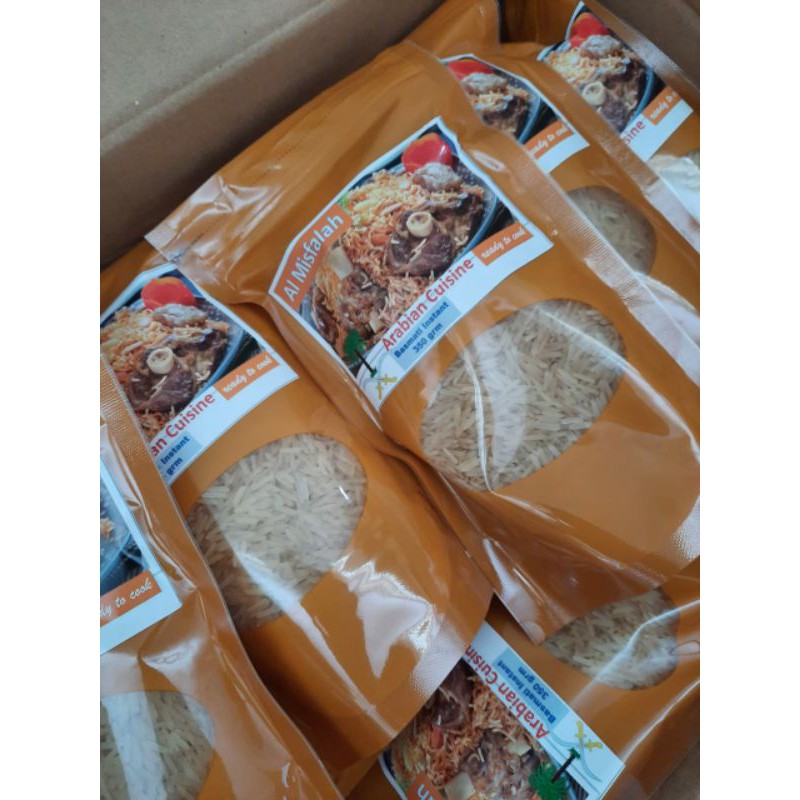 Jual Beras BASMATI instan siap masak lengkap dengan bumbu (RICE - AL ...