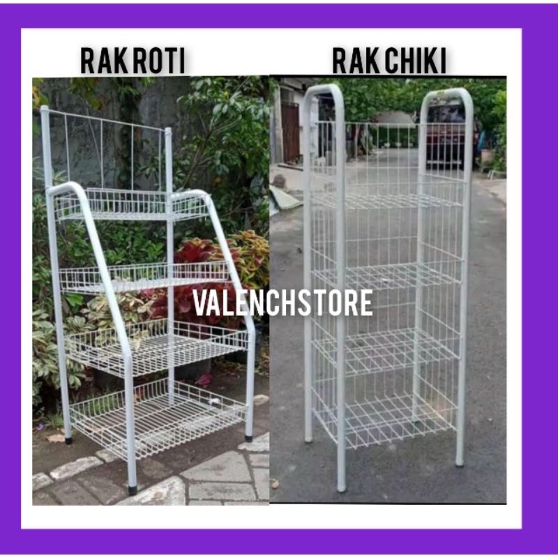 Jual Rak chiki 4 Susun Serbaguna/Rak snack / rak serbaguna / rak dapur ...