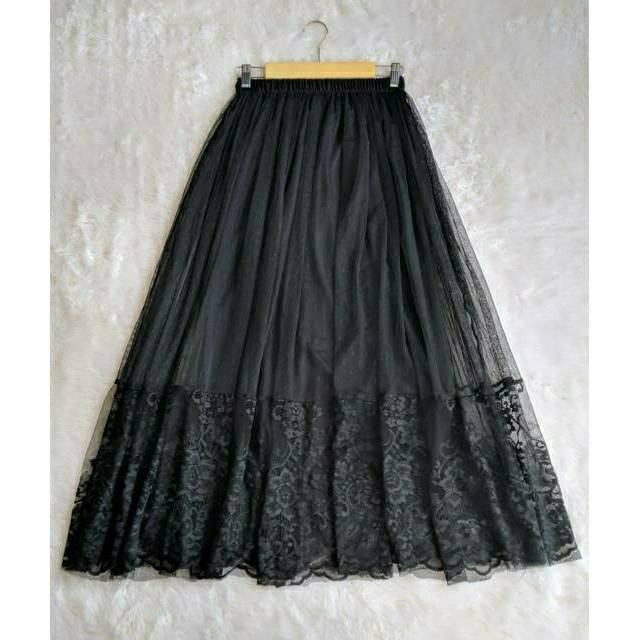 Jual Rok Tutu skirt burkat/rok tutu panjang/rok tutu renda | Shopee ...