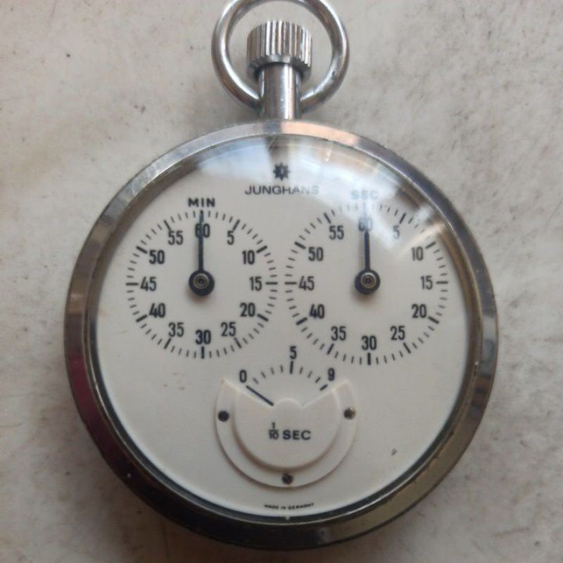 Jual vintage Stopwatch double jarum junghans made in Germany | Shopee Indonesia