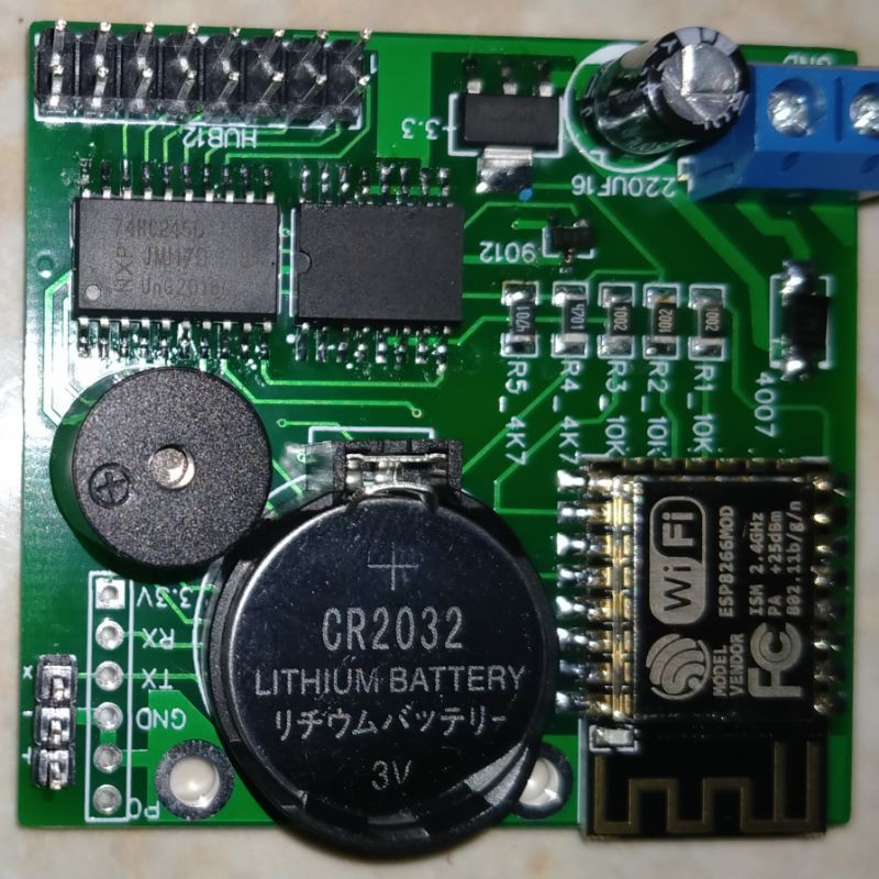 Jual controller JWS modul JWS jam digital 1 sampai 6 panel P10 setting ...