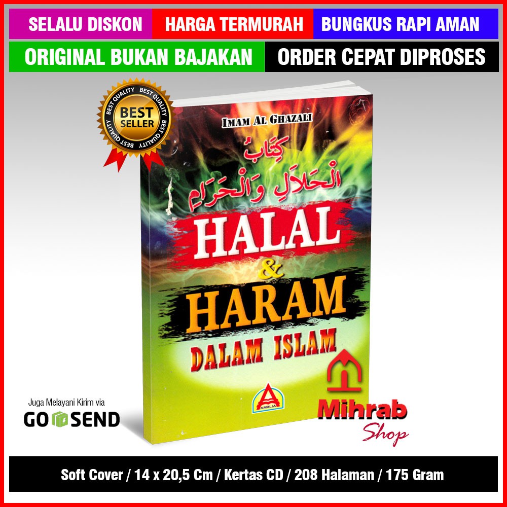 Jual Halal dan Haram Dalam Islam - Imam Ghozali | Shopee Indonesia
