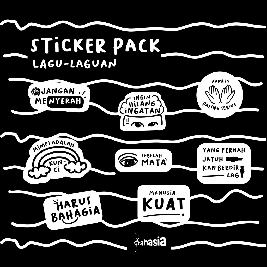 Jual RAHASIA Sticker Pengingat / Stiker | Shopee Indonesia