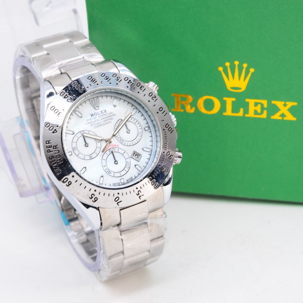 Jual BEST SELLER ! jam tangan ROLEX DAYTONA tanggal aktif ( bisa COD ...