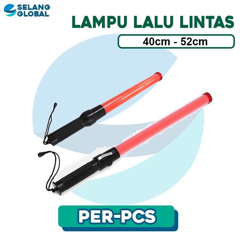 Jual GLOBAL Stik Parkir Lampu Parkir Senter Lalu Lintas Polis Konvoi ...