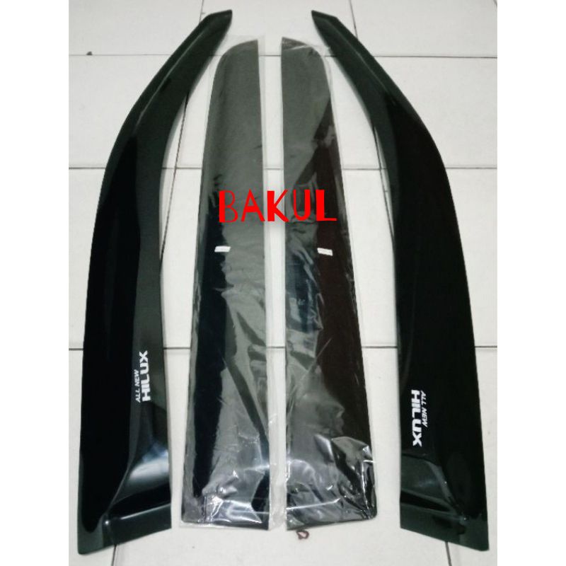 Jual Talang Air Toyota All New Hilux Double Cabin 2015-2024 Model Jumbo Lebar | Shopee Indonesia