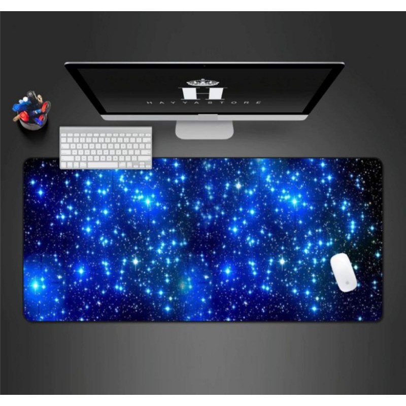 Jual star light galaxy mouse pad keren cahaya RGB bintang luminous 40 x ...
