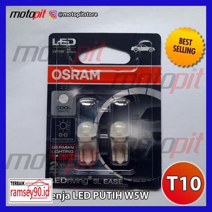 Jual Lampu- Osram Led T10 (W5W) Cool White - Blister Pack, Lampu Senja ...