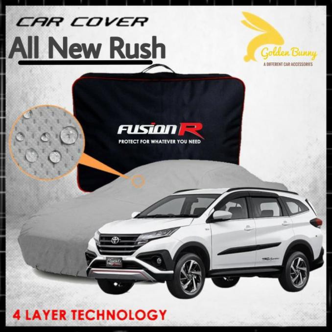 Jual Cover Sarung Mobil ALL NEW RUSH Fusion R Waterproof NOT KRISBOW ...