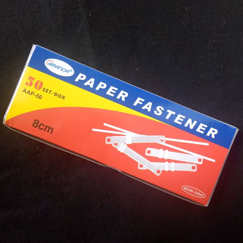 Jual Paper Fastener/Acco Map/Pengikat Kertas Amanda (Isi 50 pcs ...