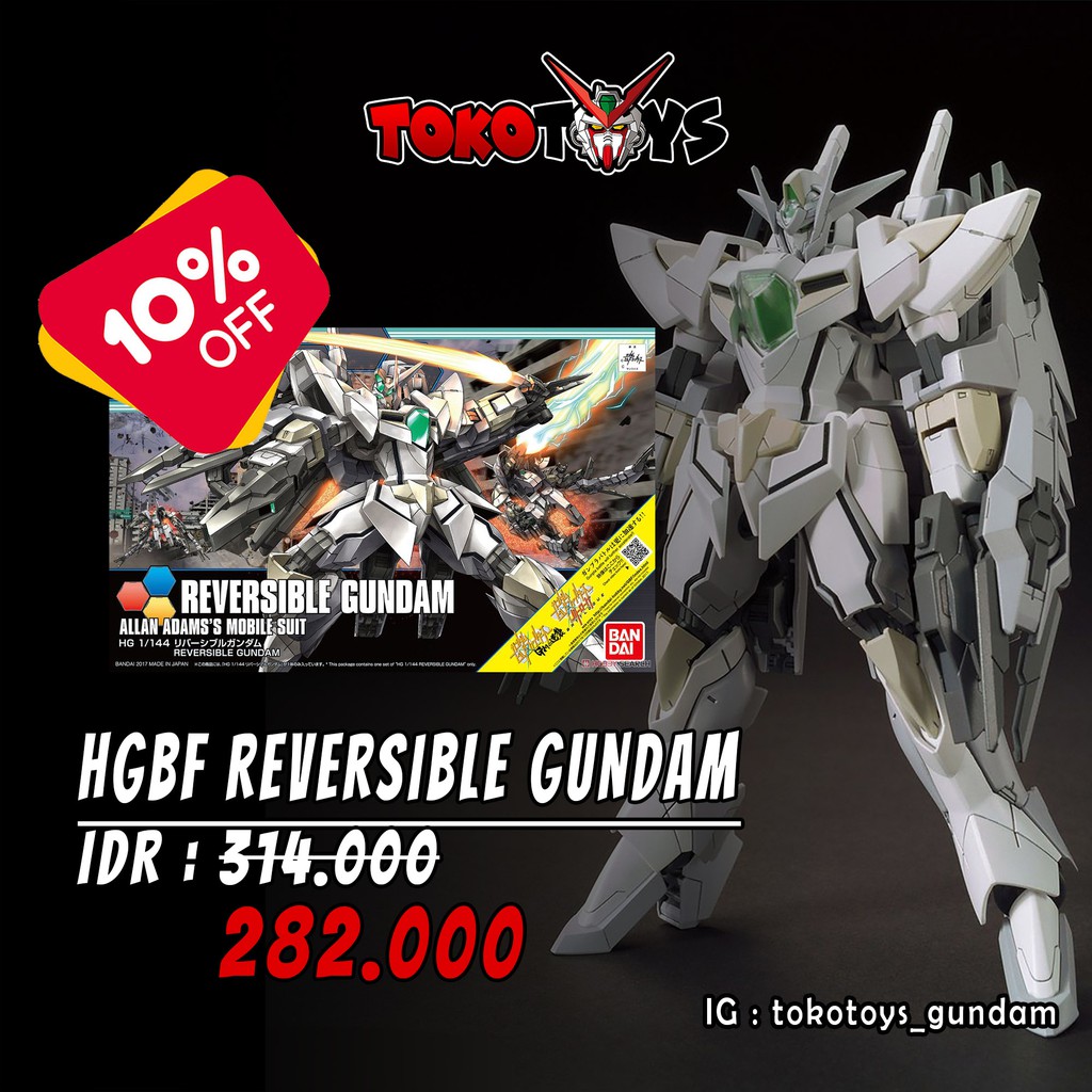 Jual HGBF REVERSIBLE GUNDAM - HG MODELKIT GUNPLA ORIGINAL BANDAI HG ...