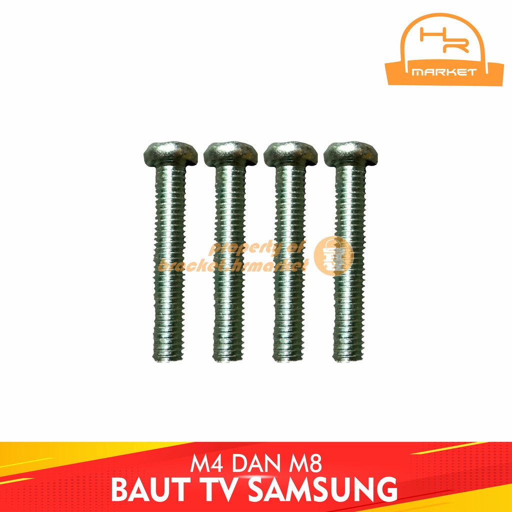 Jual Baut Samsung Bracket Tv 55 Inch Sampai 14 In Untuk di TV Ukuran ...