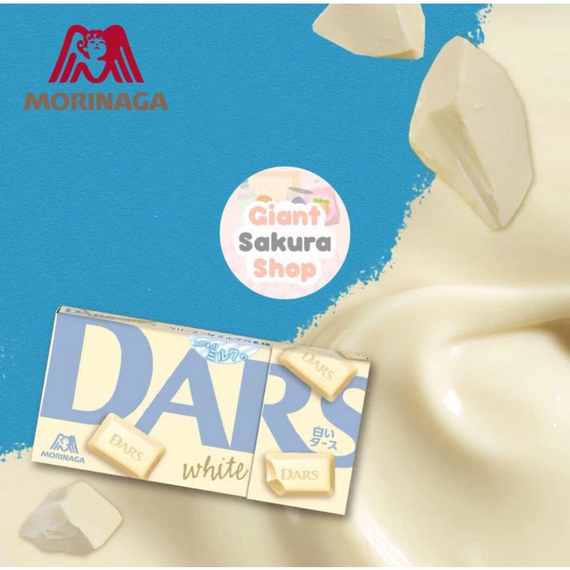 Jual Morinaga Dars White Chocolate / coklat impor / Chocolate | Shopee Indonesia