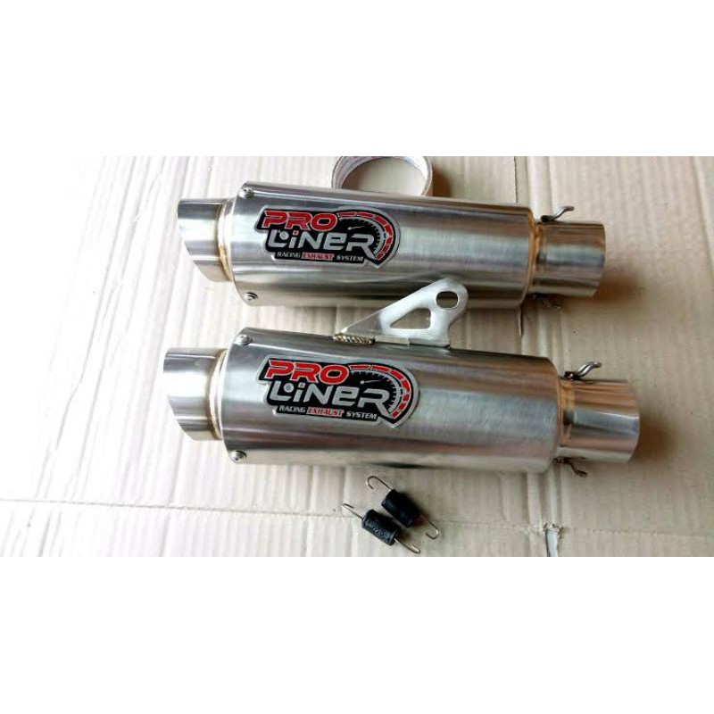 Jual Silincer Knalpot Proliner Inlet 38/50 motor Matic/Bebek/Sport ...