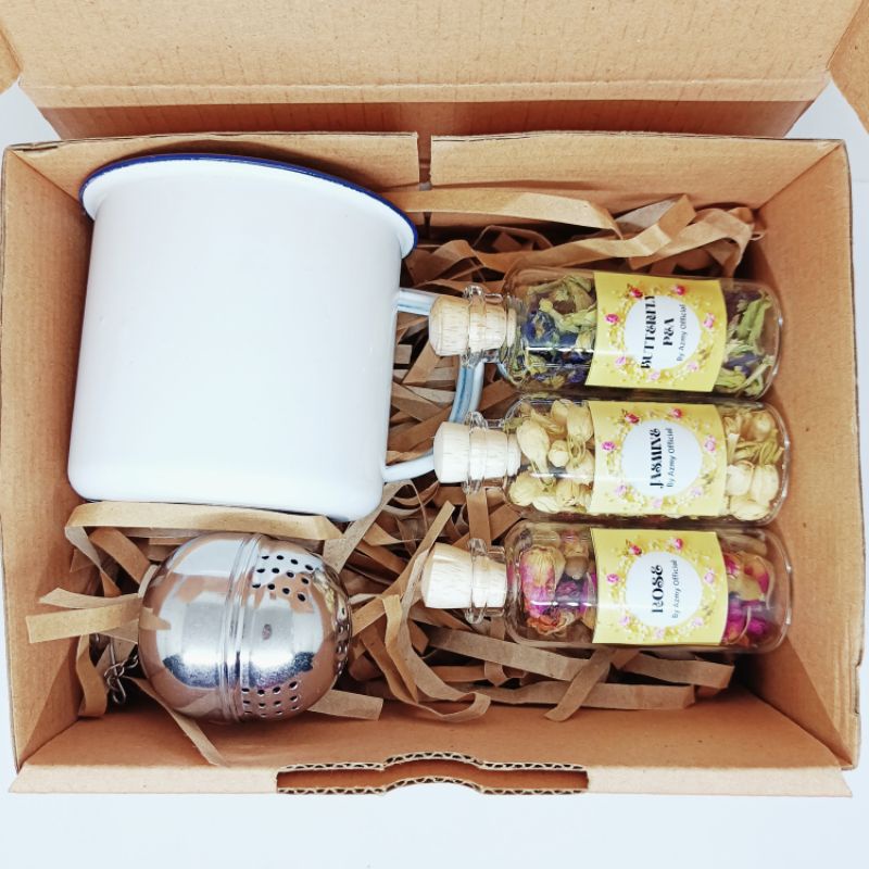 Jual PROMO GIFT SET TEA botol 30ml HAMPERS LEBARAN PARSEL ARTISAN TEA ...