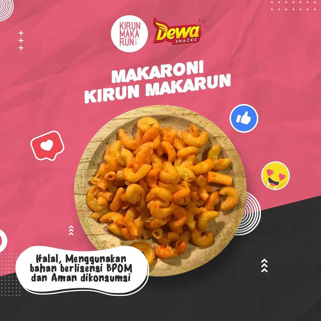 Jual SNACK SANG DEWA MAKARONI KIRUN MAKARUN | Shopee Indonesia