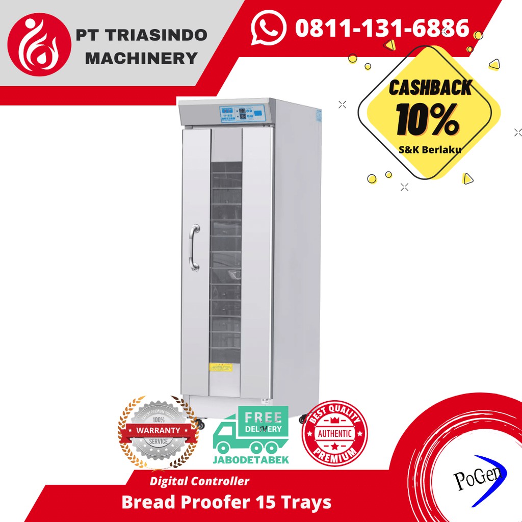 Jual PENGEMBANG ROTI / Bread Proofer 15 tray - DIGITAL | Shopee Indonesia