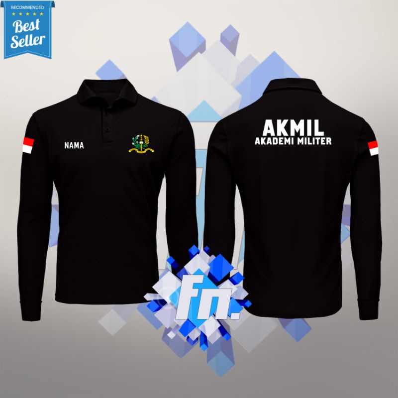 Jual KAOS POLO SHIRT KERAH LENGAN PANJANG TNI TARUNA AKMIL AKADEMI MILITER | Shopee Indonesia