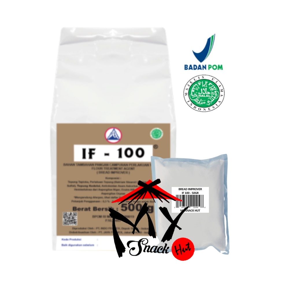 Jual IF 100 BREAD IMPROVER 50GR - IF-100 MENINGKATKAN VOLUME ROTI PADA ROTI TAWAR DAN MANIS ...