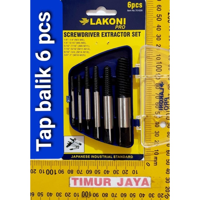 Jual Pengencang-Mur-Baut- Tekiro Screw Extractor 6 Pcs Pembuka Baut Set ... Jual Pengencang-Mur-Baut- Tekiro Screw Extractor 6 Pcs Pembuka Baut Set ...