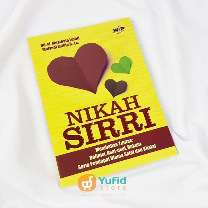 Jual Buku Nikah Sirri (WIP) | Shopee Indonesia