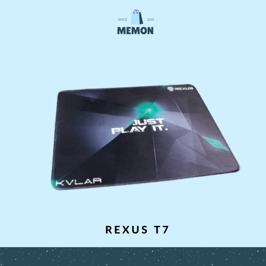 Jual Rexus KVLAR T7 Gaming Mousepad 440x350 tatakan mouse Speed Edition ...
