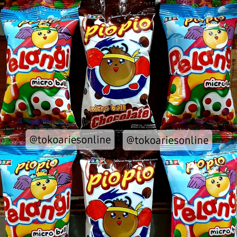 Jual Pio Pio Pelangi (isi 10 pcs) | Shopee Indonesia