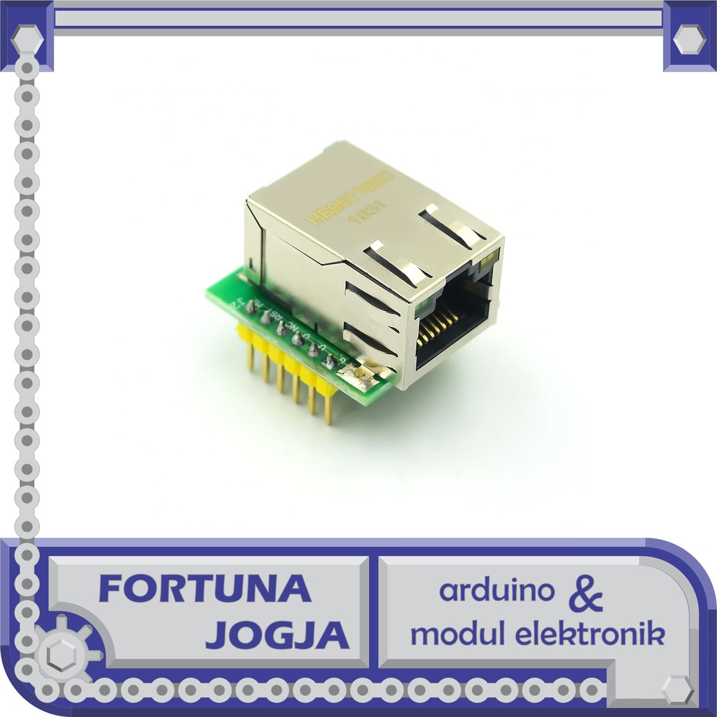 Jual Modul USR-ES1 W5500 SPI Interface Ethernet Network Board for ...