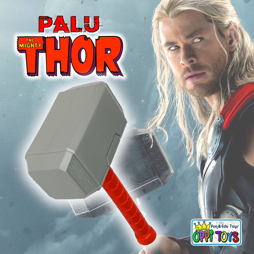 Jual Mainan Anak Palu Thor Avengers - Palu Thor Avengers Mjolnir God Of ...