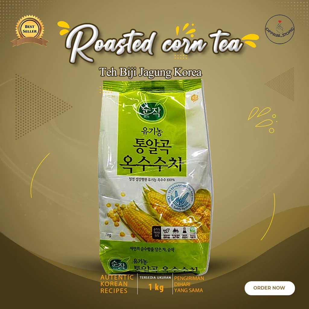 Jual Sempio Korean Roasted Corn Tea Biji Jagung Korea 1Kg - Oksusu Ca ...