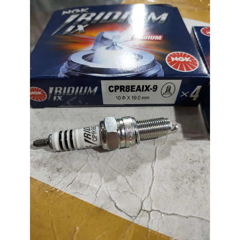Jual busi ngk racing iridium cpr8eaix-9 satria fu gsx 150 byson nmax aerox jup mx | Shopee Indonesia