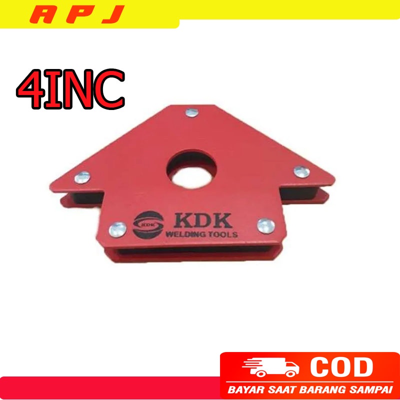 Jual SIKU MAGNET LAS 3 INCH 25LBS KDK / MAGNETIC WELDING HOLDER 3INCH ...